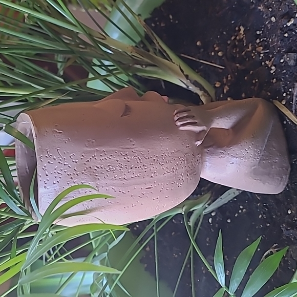 Aimebby Store | Accents | Face Flower Pot Head | Poshmark